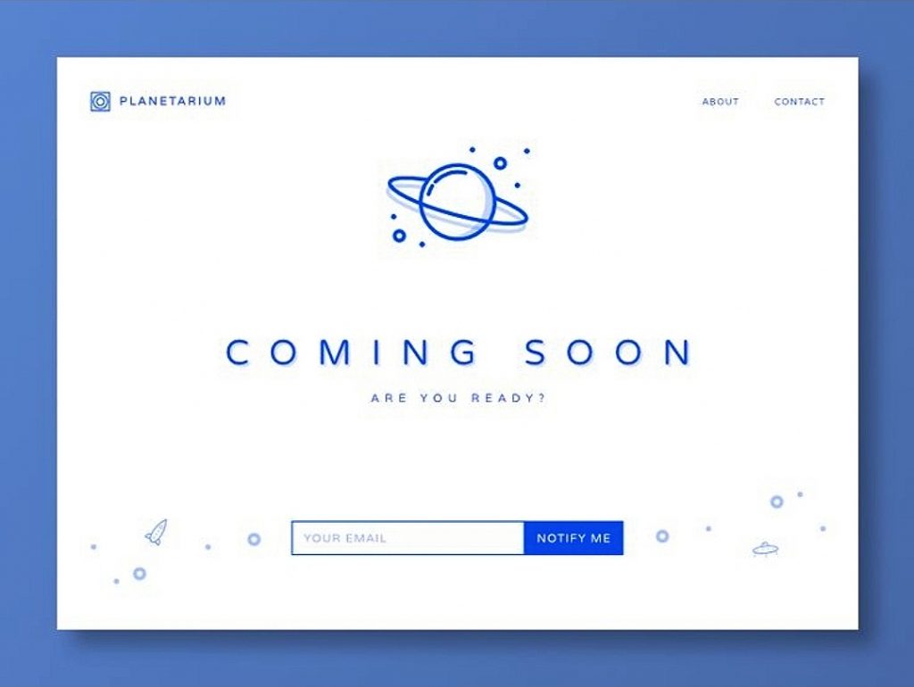 12 Creative “Coming Soon” Page Examples - Webinsight